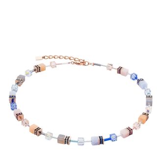 Coeur de Lion Halskette - GeoCUBE Iconic Precious Halskette - Gr. unisize - in Blau - für Damen