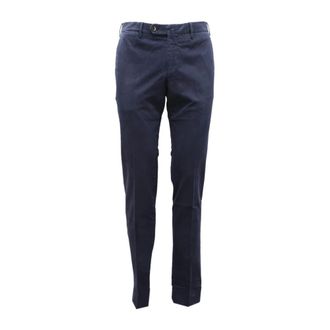 PT01 Super Slim Fit Baumwollhose - - Trousers - Herren - Blau - 4XL