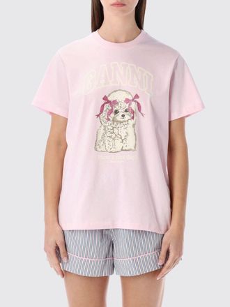 Ganni T-Shirt GANNI Damen Farbe Pink