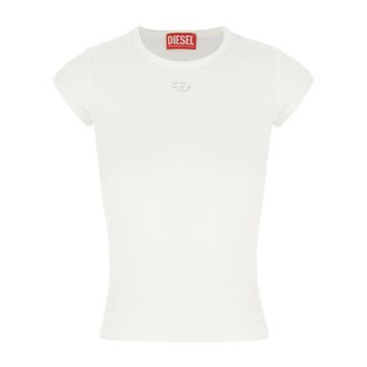 Diesel Femme, Tops, Blanc, Taille: 38 FR T-Angie-Od T-shirt