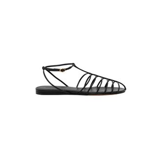 Proenza Schouler Tee Cage Flat Sandalen - - Shoes - Damen - Schwarzk - 40 EU