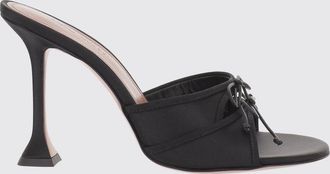 Amina Muaddi Sandalen Mit Absatz Damen Farbe Schwarz
