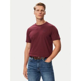 Beverly Hills Polo Club T-Shirt P-SS26M-TS41740FIG Dunkelrot Regular Fit