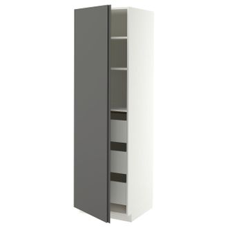 IKEA METOD / MAXIMERA Hochschrank m Schubladen