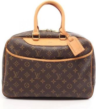 Louis Vuitton Sac &agrave; main Deauville Monogram Pre-owned - Femme - Pre-owned - Brun - Taille: ONE Size