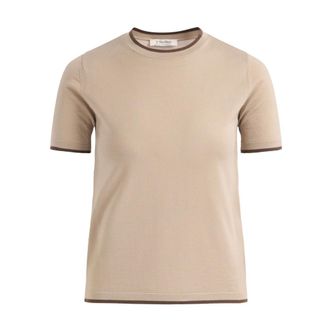 Max Mara Damen, Strickwaren, Beige, LGr&ouml;&szlig;e