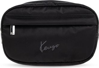 Kenzo Homme, Sacs, Noir, Taille: ONE Size Logo Belt Bag
