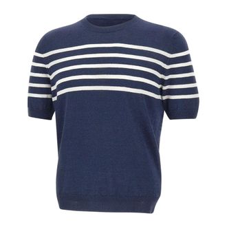 Gran Sasso Homme, Pulls, Bleu, Taille: XL Pull ras du cou