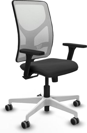 Piqueras y Crespo B&uuml;rostuhl Parkett mit 3D-Armlehnen, h&ouml;henverstellbare Lendenwirbelst&uuml;tze, ausgestattet mit 3 Positionen und Schneideschaum, mit Rollen von 65 mm, Park