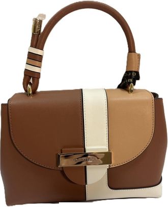 Cromia Unisex Ladies Bag Victoria Rucksack, Haselnussbraun