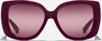 Dolce & Gabbana Sonnenbrille Everyday - Frau Burgunderrot Onesize