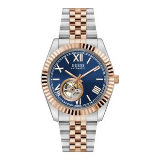 Guess Homme, Accessoires, Bleu, Taille: ONE Size Montre Automatique
