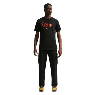 Nike Team T-Shirt f&uuml;r Herren, kurz&auml;rmlig (Schwarz)