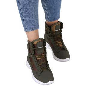 Bonamaison Le Jardin du Lin Damen TRRBA100069 Fashion Boot, Khaki, 40 EU