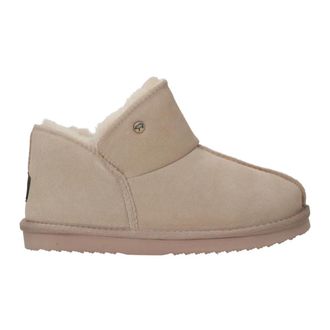 Warmbat Gem&uuml;tlicher Wildleder Hausschuh Boot - - Shoes - Damen - Beige - 38 EU