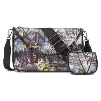 DKNY Womens Bodhi Crossbody, Black Multi
