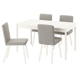 IKEA TONSTAD / TONSTAD Tisch und 4 St&uuml;hle