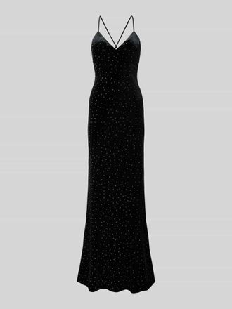 Jake*s Abendkleid mit Ziersteinbesatz