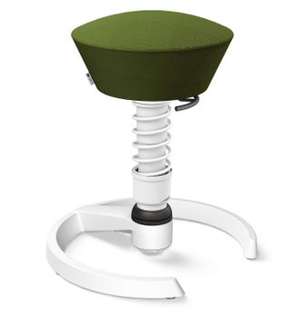 Aeris Swopper - Ergonomischer Hocker - Bürohocker höhenverstellbar - Vielseitiger Sitzhocker für einen gesunden Rücken - Bürostuhl ohne Rollen, Feder Standa