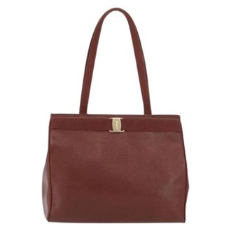 Ferragamo Pre-owned Vala Tote - - Pre-owned - Damen - Braun - ONE SIZE