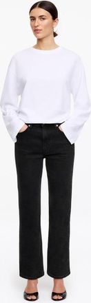 Arket JADE Cropped Slim Jeans -Schwarz