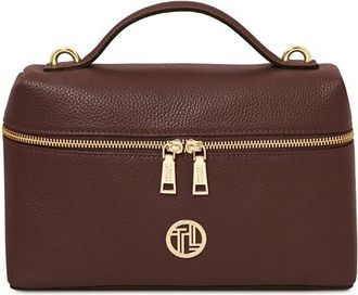 Tuscany Leather Scrigno - Sac à Main en Cuir Souple pour femme (Café)