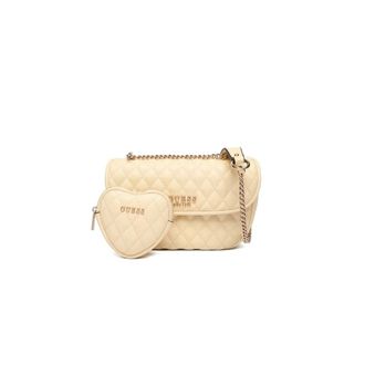 Guess Femme, Sacs, Jaune, Taille: ONE Size Atabey Convertible Xbody Flap
