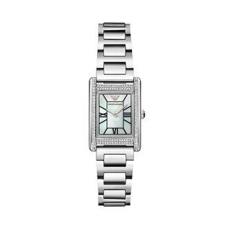 Emporio Armani Uhr Emporio Armani Genni AR11625 Silberfarben