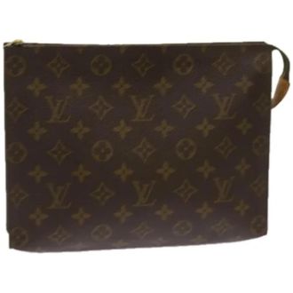 Louis Vuitton Pre-owned Canvas pouches - - Pre-owned - Damen - Braun - ONE SIZE
