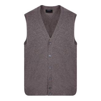 Dell'Oglio Cashmere Strickware - - Knitwear - Herren - Braun - L