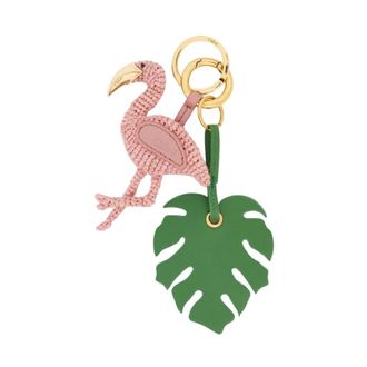 Chlo&eacute; Femme, Accessoires, Multicolore, Taille: ONE Size Symbols Flamingo Key Ring Bag Charm