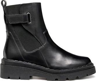 Geox Bottines D FELLENY pour femme, noir, taille 40 UE, Noir, 40 EU
