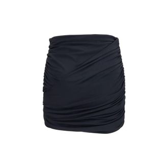 Magda Butrym Womens Black Polyamide Mini Skirt
