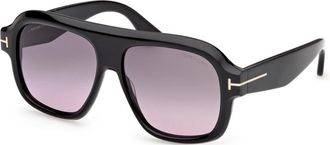Tom Ford unisex, Accessoires, Noir, Taille: ONE Size Lunettes de soleil Rhonda-02