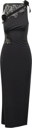 Coperni Femme, Robes, Noir, Taille: 36 FR Longue robe en jersey stretch