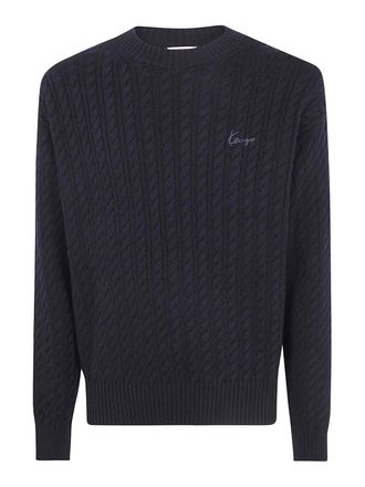 Kenzo Pull Col Rond - Noir