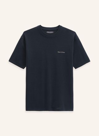 Marc O'Polo Marc Opolo Kurzarm-Pullover blau