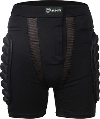 Generic H&uuml;ftpolster - Skifahren, gepolsterte H&uuml;ftshorts, sch&uuml;tzende H&uuml;ftpolstershorts | H&uuml;ftschutzpolster, bequeme und atmungsaktive H&uuml;ftschutzpolsterhose, ge