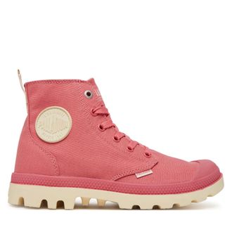 Palladium Schn&uuml;rstiefeletten Palladium Pampa Duo Chrome 74470-699-M Rosa