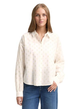 Tom Tailor Damen 1048573 Bluse, 39032-Glitter Dot, XL