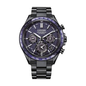 Citizen Citizen, Homme, Accessoires, Noir, Taille: ONE Size Montre de sport en titane avec fonctionnalit&eacute;s avanc&eacute;es