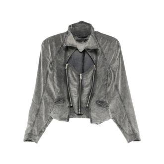 Vivienne Westwood Veste l&eacute;g&egrave;re 1901001K - Femme - Vestes - Gris - Taille: 38 FR