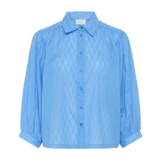 Kaffe Damen, Blusen & Hemden, Blau, SGr&ouml;&szlig;e