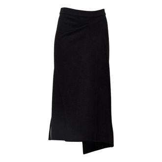Victoria Beckham Pressed Midi Rock - - Skirts - Damen - Schwarzk - S
