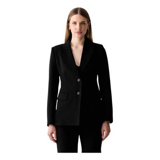 Trussardi Schmaler einreihiger Blazer - - Jackets - Damen - Schwarzk - M