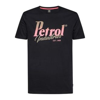 Petrol Industries M-3050-TSR134 Camiseta, Deep Black, XL Hombre
