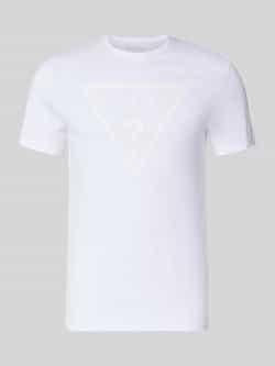 Guess T-Shirt mit Logo und Rundhalsausschnitt