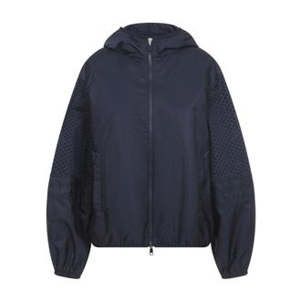 Moncler Femme, Vestes, Bleu, Taille: 38 FR Zelkova Jacket