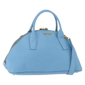 Miu Miu Pre-owned Hand Bag - - Pre-owned - Damen - Blau - ONE SIZE