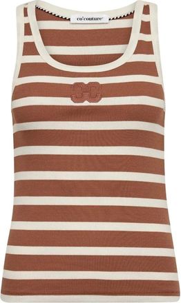 Co'Couture Femme, Tops, Brun, Taille: 40 FR Hauts sans manches